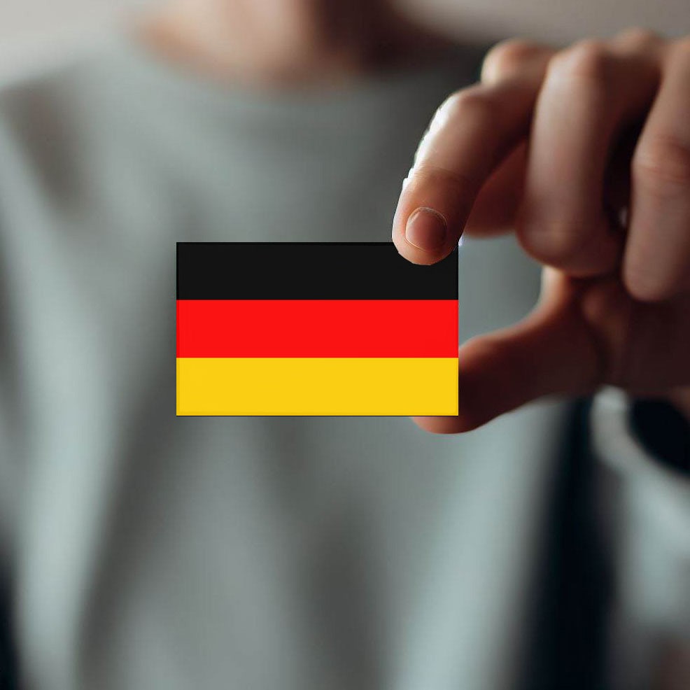 German Stickers | 8 Pack | 30inch Full Coverage | German Flag Decal - Etsy