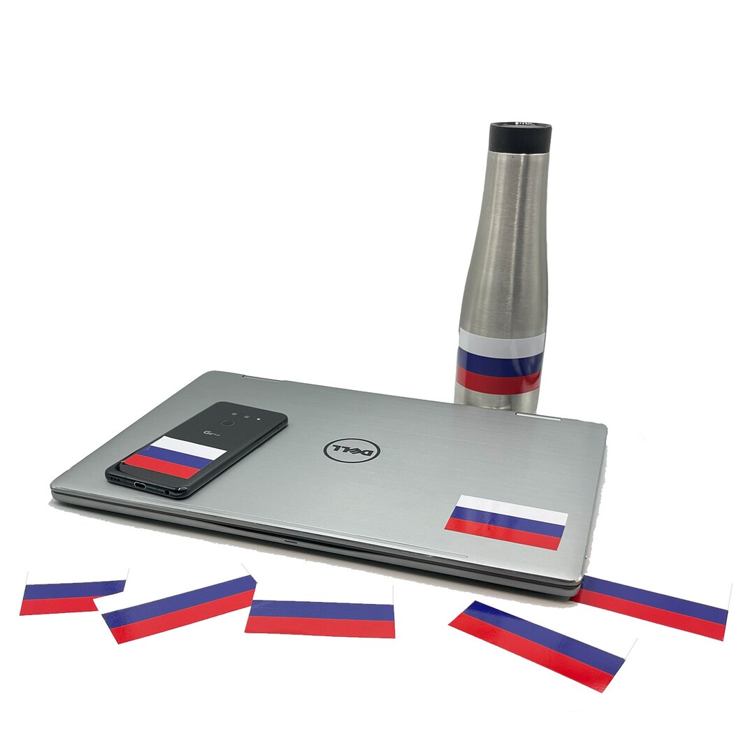 Russian Stickers 8 Pack Russia Flag Decal - Etsy