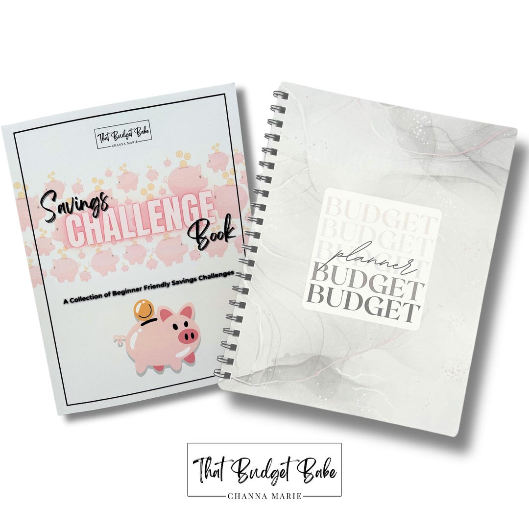 The Starter Kit | Budget Planner | Savings Challenge Book | Paycheck ...