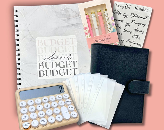 The Essentials Budget Bundle Budget Organizer Finance Planner Budget ...