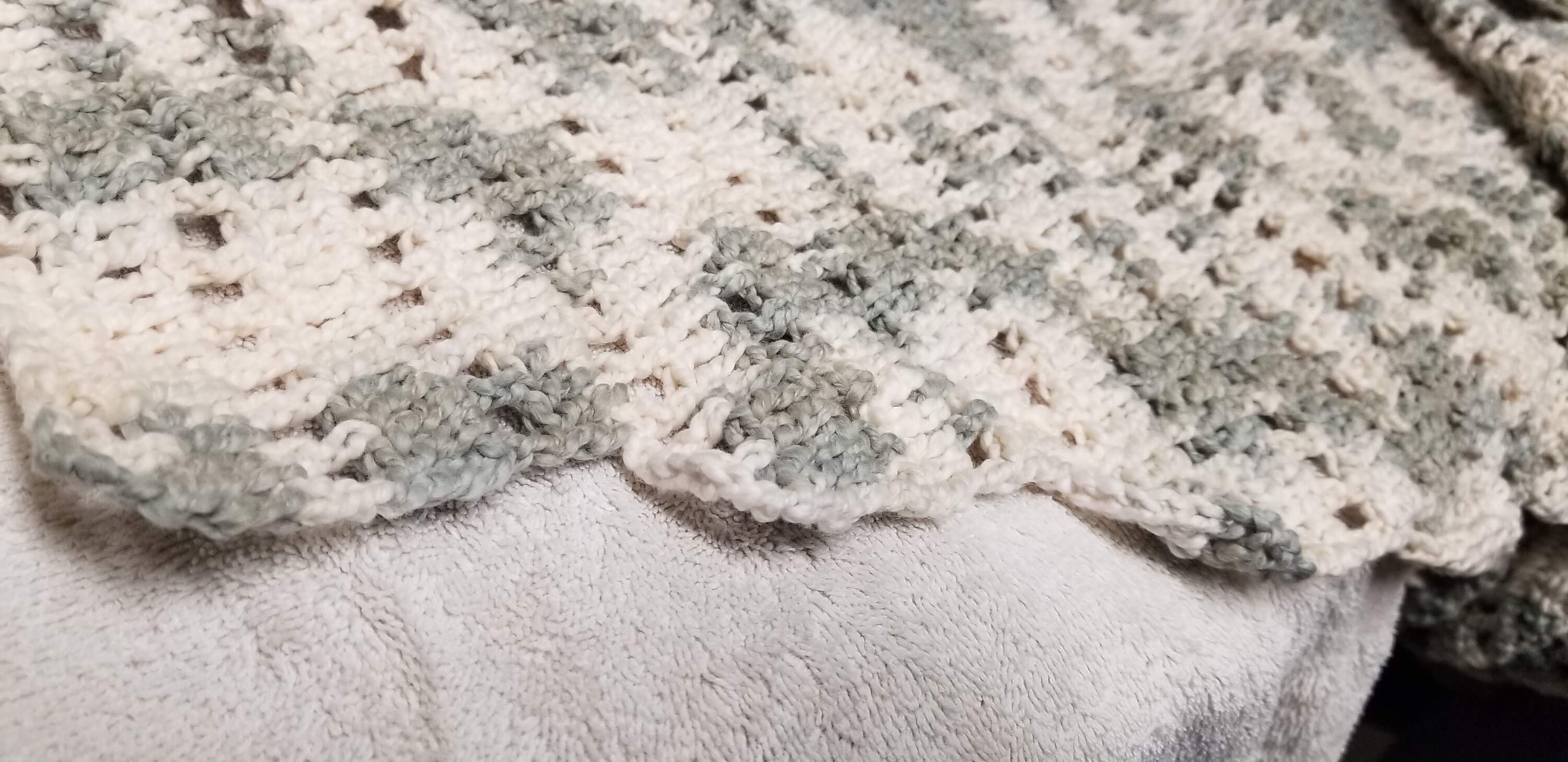 Crocheted Stair Step Shawl - Dandelion Seed - Etsy