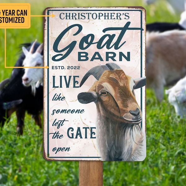 Goat Signs Outdoor - Etsy