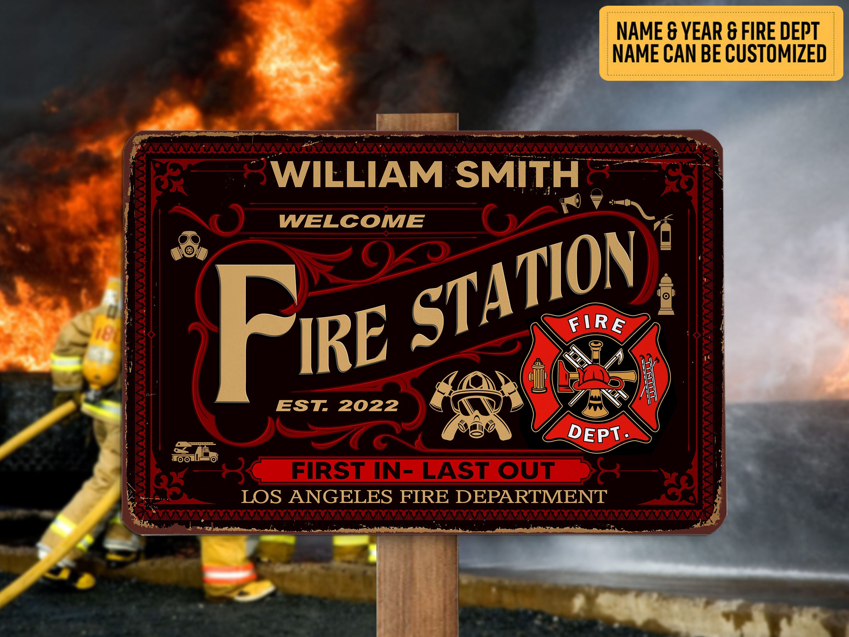 Fire Station Signage