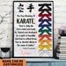 Personalized Karate Poster for Room and Home Decoration, Inspirational ...