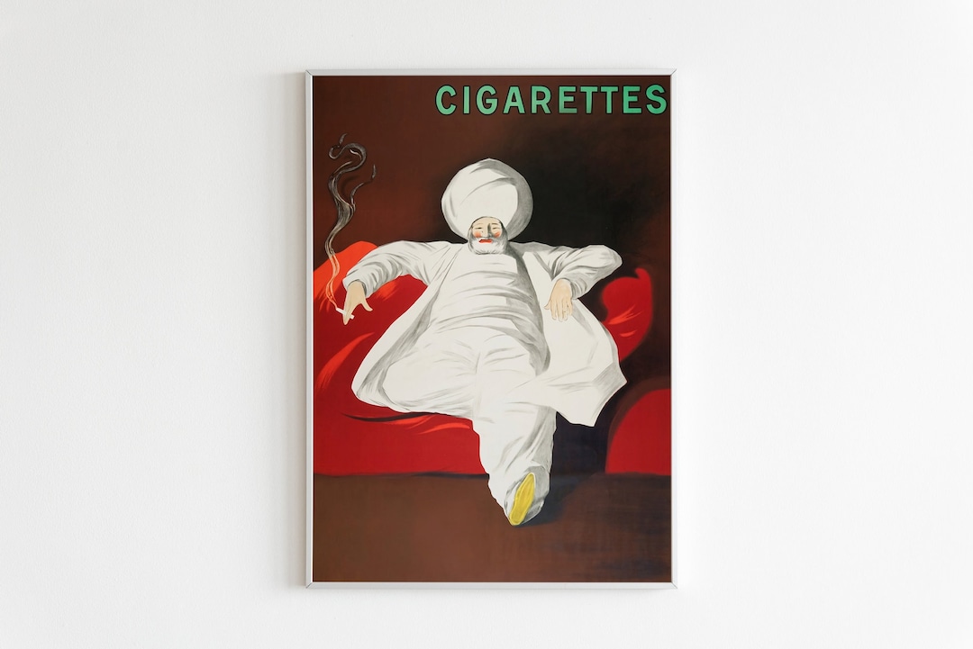 JOB Cigarettes / Vintage Retro Poster 1912 / Digital Download ...