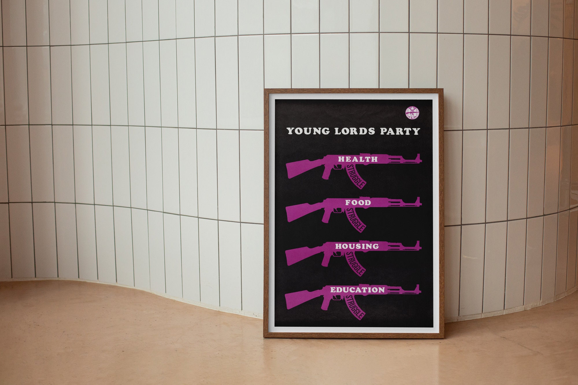 Young Lords Party / Vintage Retro Poster / Education, Health, Food ...