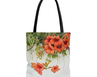 Spring Flowers Tote Bag Three Sizes - Etsy