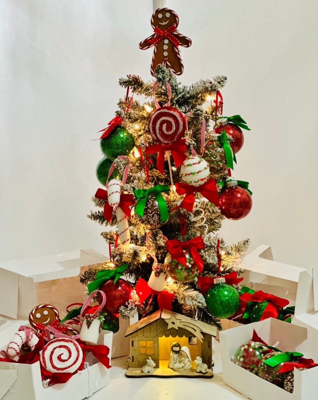 Kid’s Build a Tree Kit DIY: Gingerbread Set (christmas Tree) - Etsy