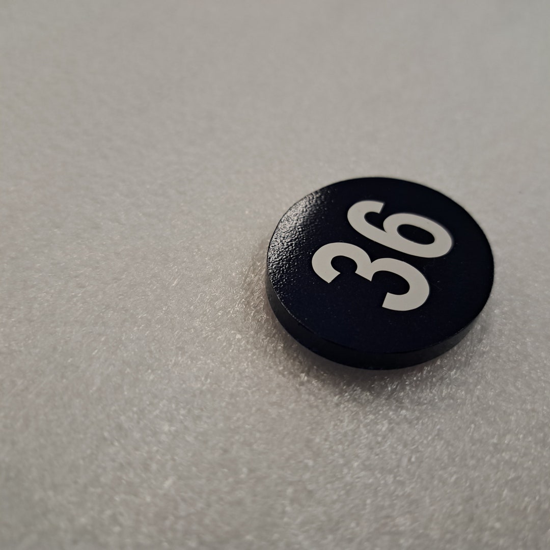 Blue Locker Numbers, Acrylic Numbers, Plastic Labels, Table Numbers ...