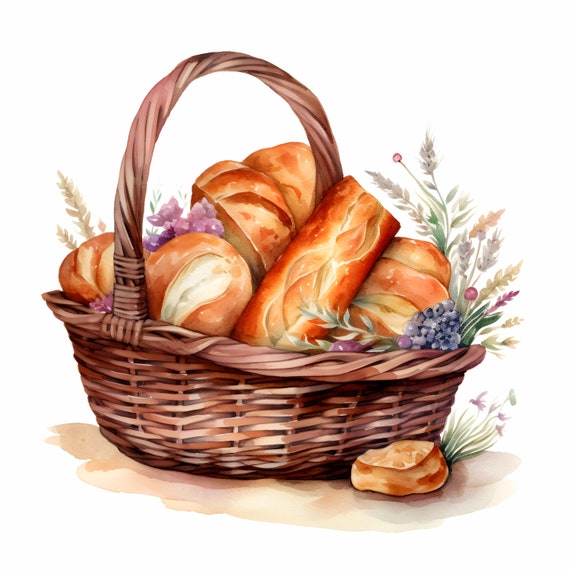 Clipart Bread Basket