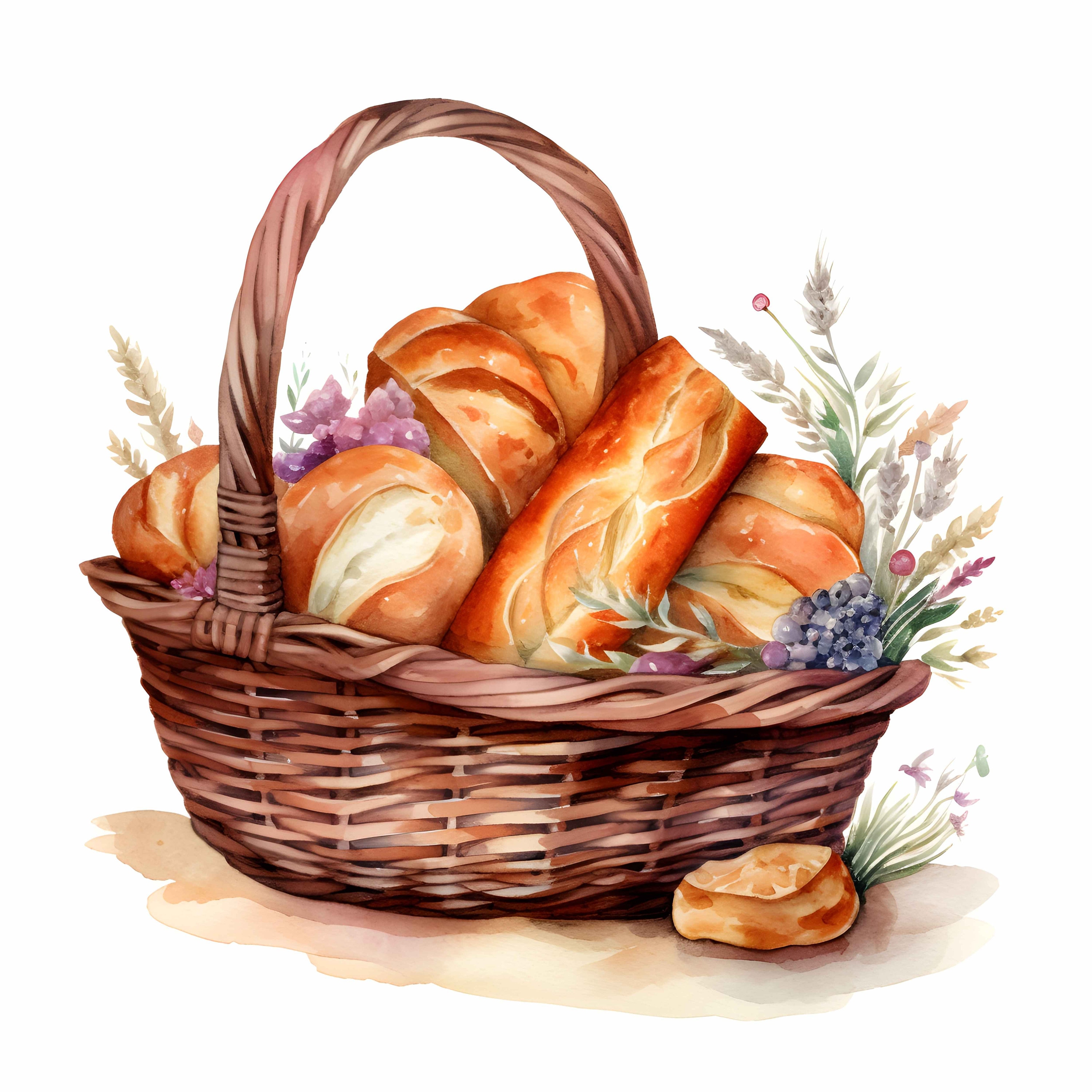 Bread Basket Clip Art