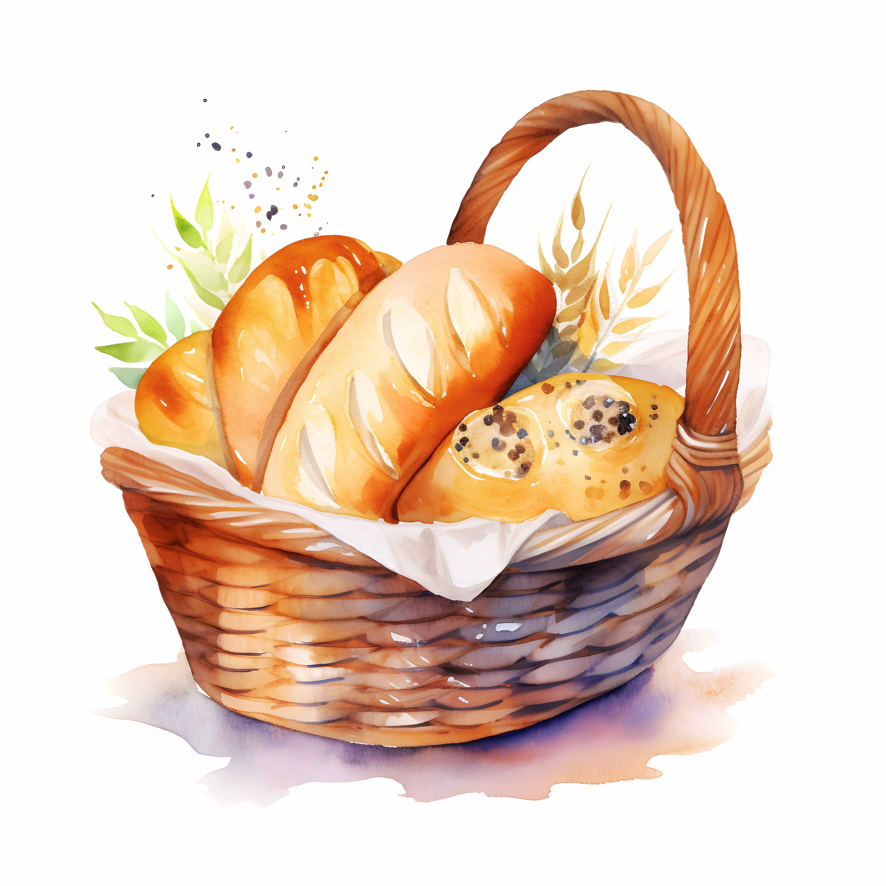 Bread Basket Clip Art