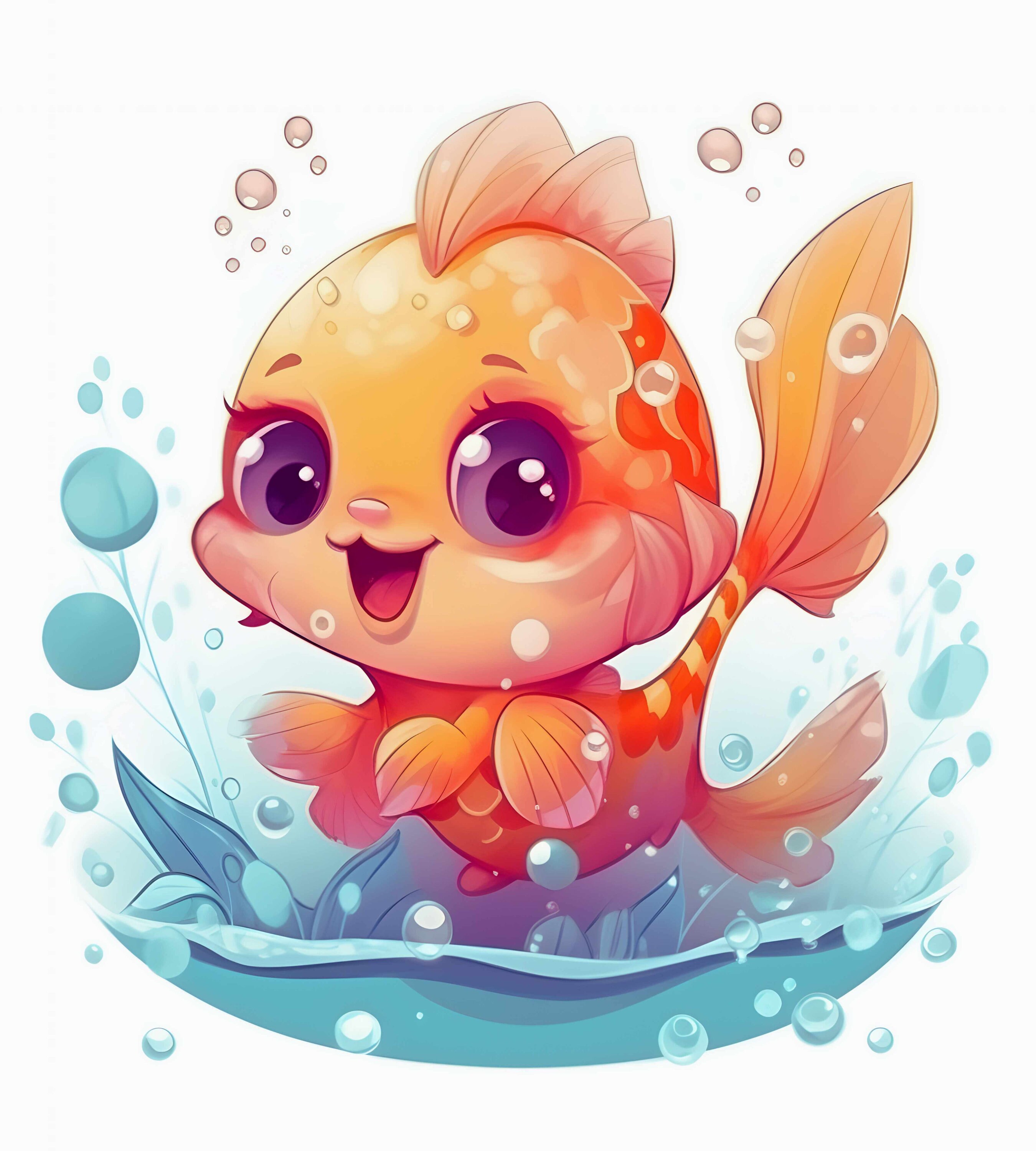 Beautiful Fish Clipart 20 High Quality Images Jpgs Digital - Etsy