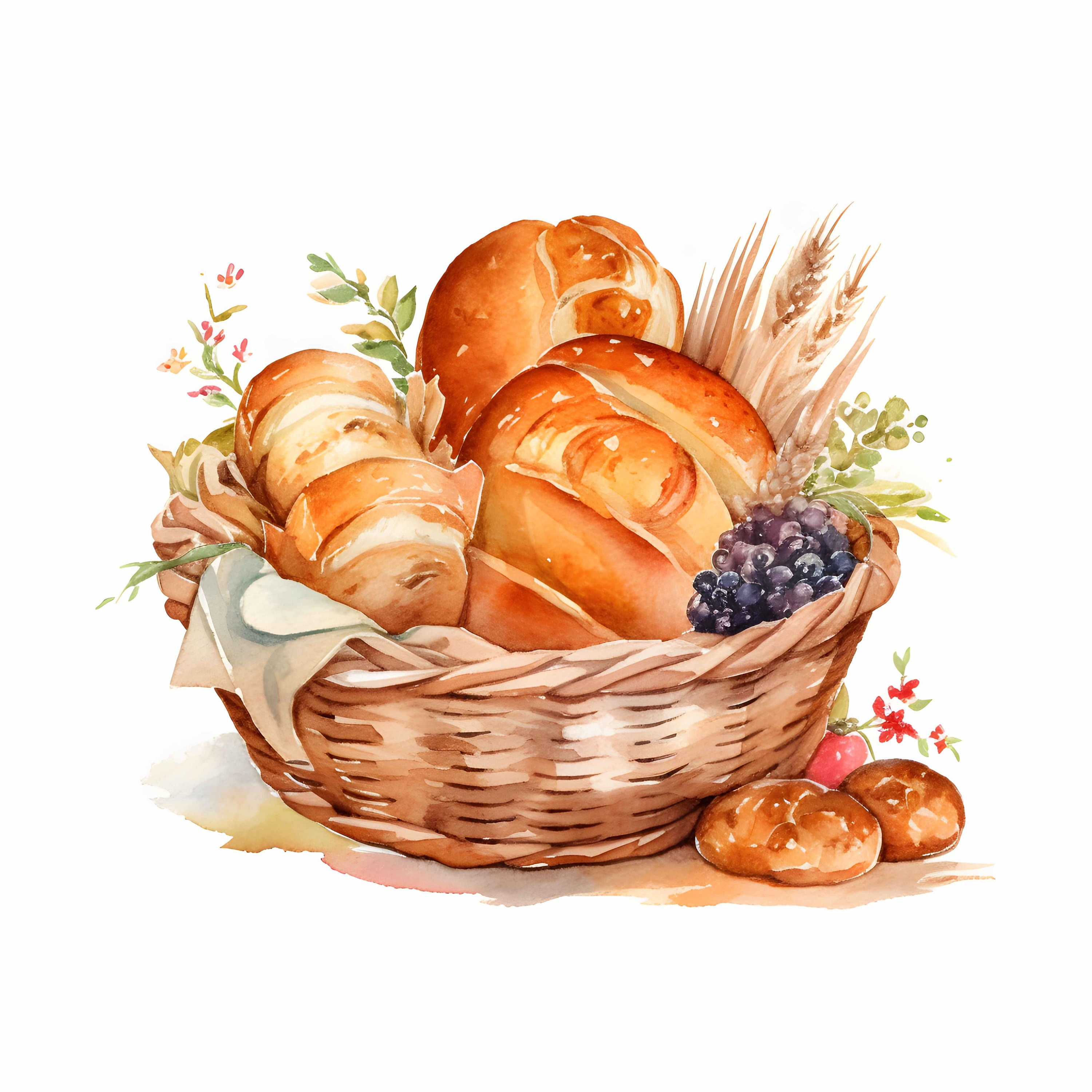 Bread Basket Clip Art