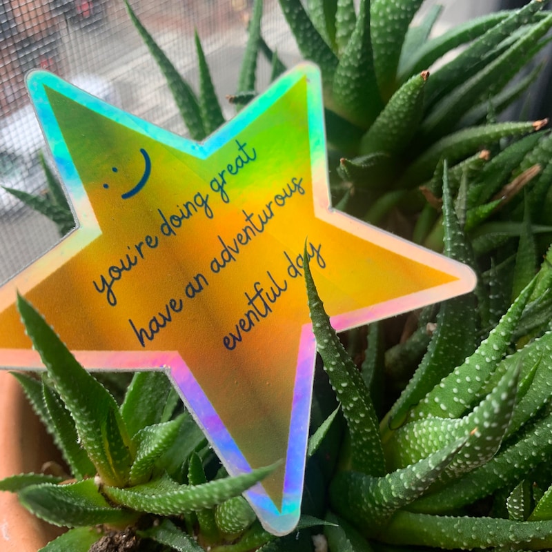You Tried Star Sticker - Etsy