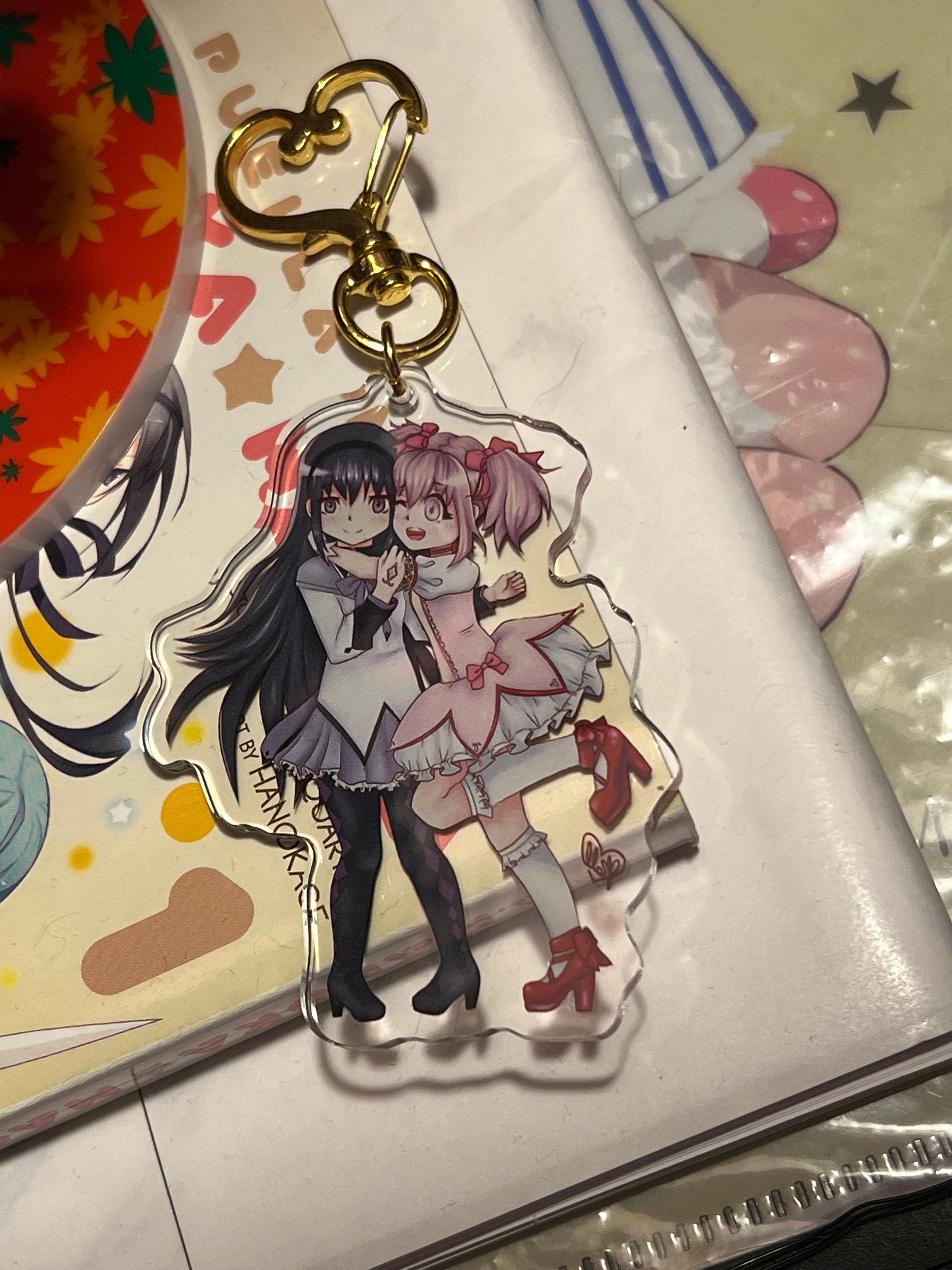 Madoka Homura Keychain 2.5 - Etsy