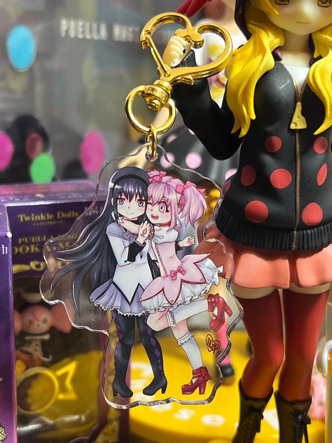 Madoka Homura Keychain 2.5” - Etsy