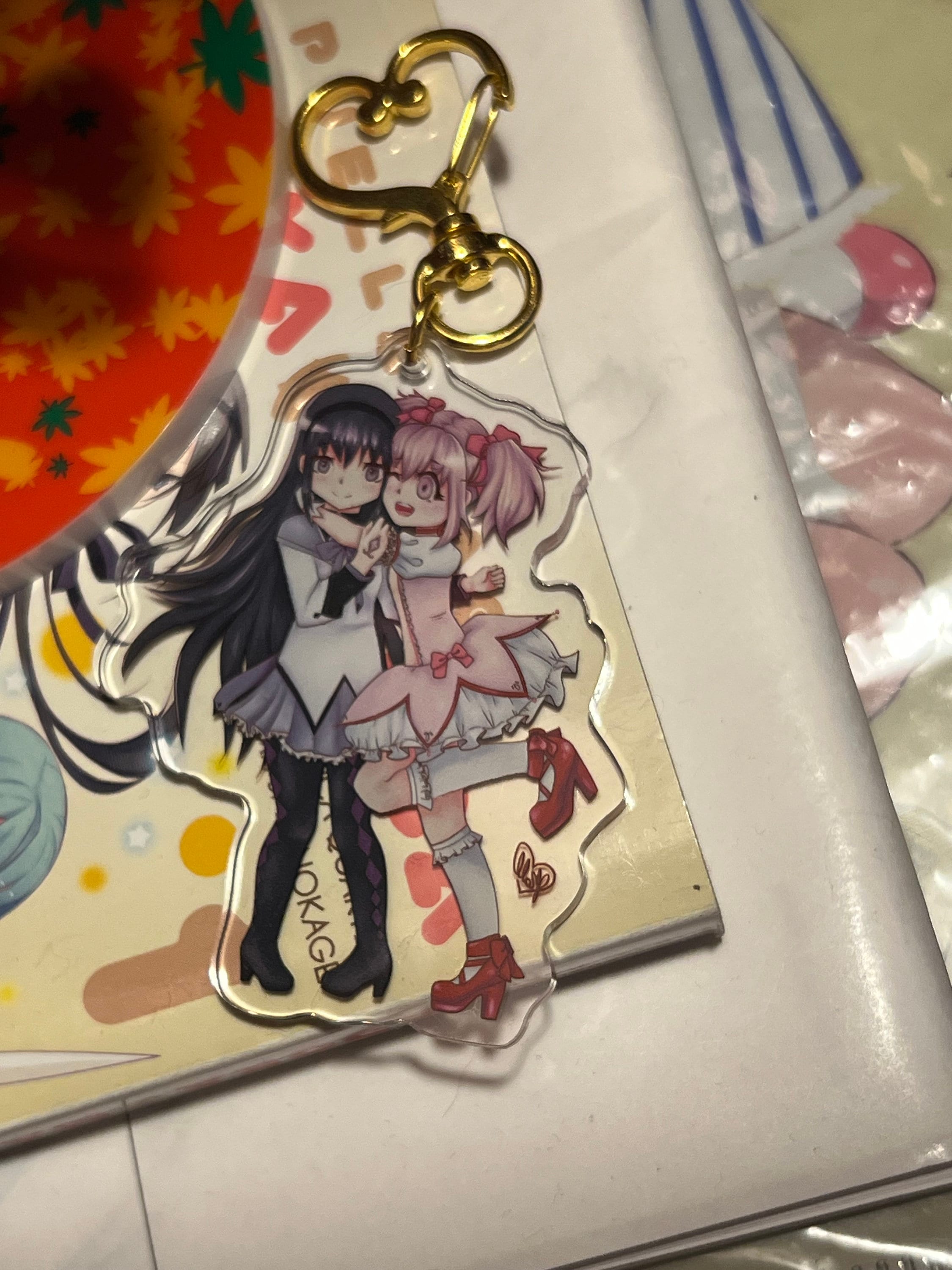 Madoka Homura Keychain 2.5 - Etsy