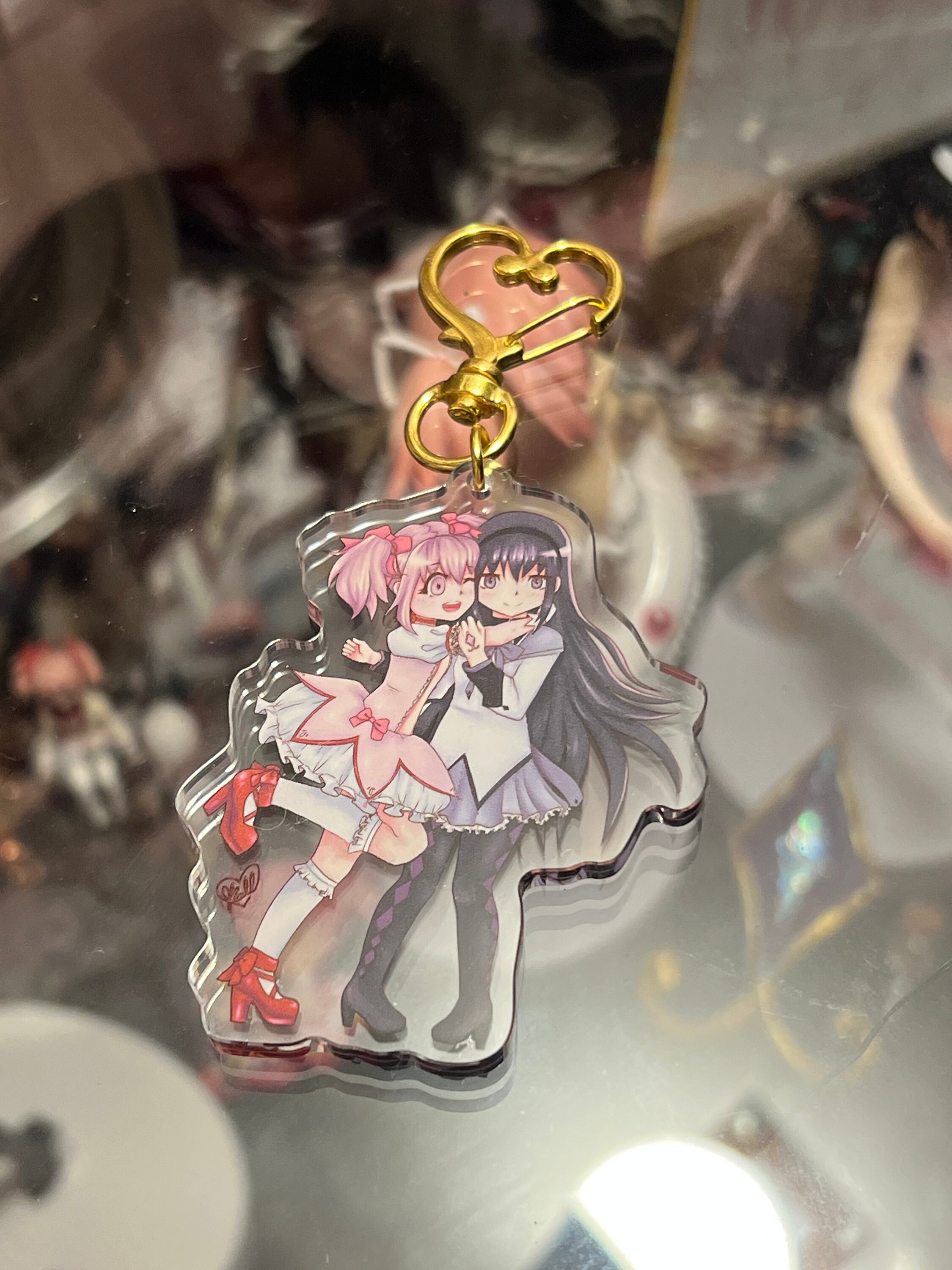 Madoka Homura Keychain 2.5 - Etsy