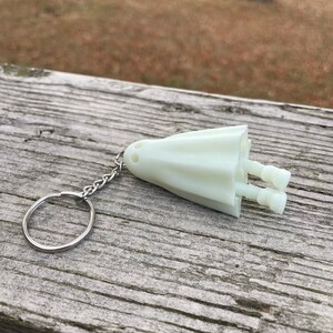 3D Printed Articulated Ghost, Keychain, Glow in the Dark - Etsy