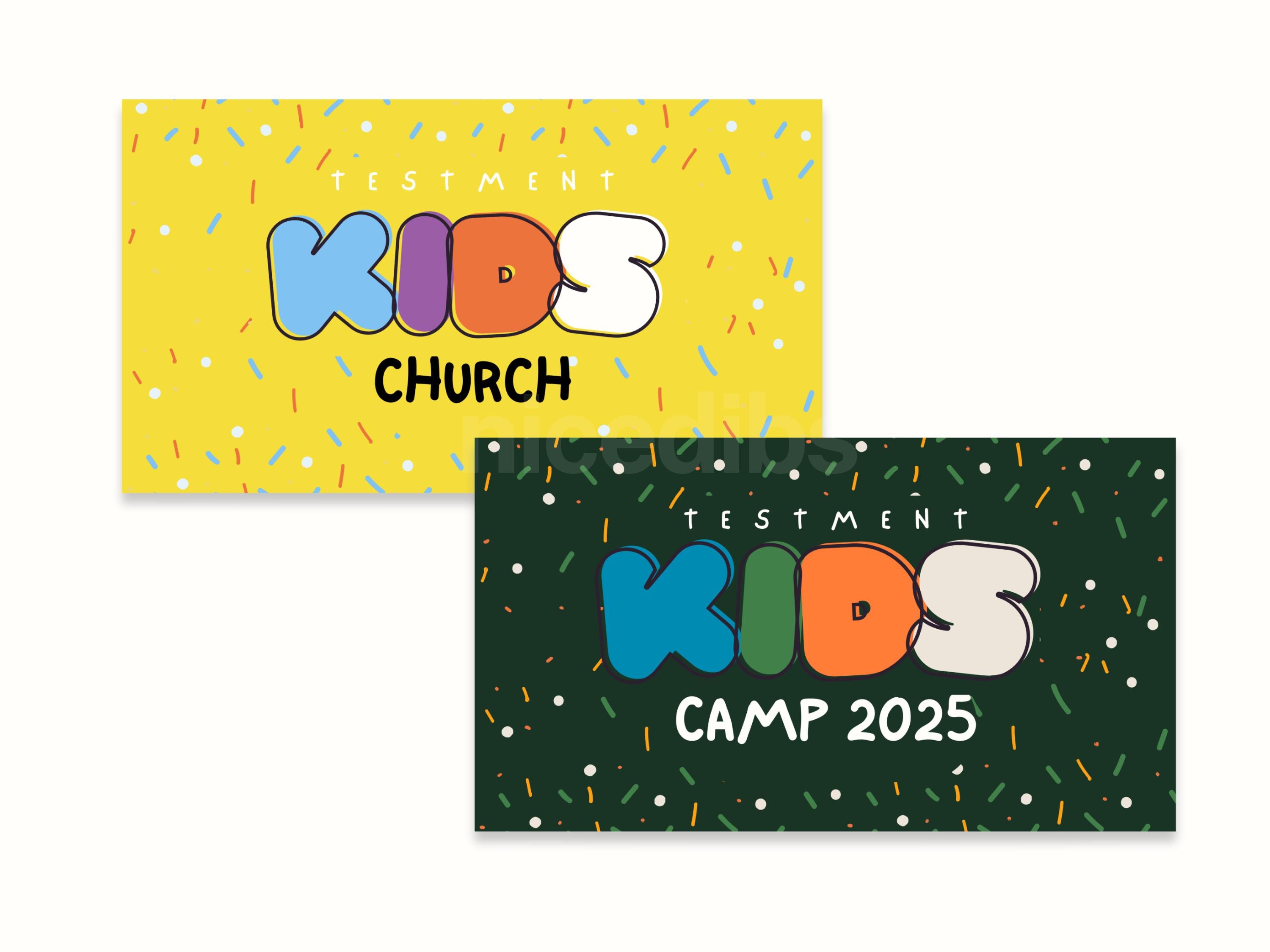 Kids Church Slides Presentation: VBS Canva Template (digital Download ...