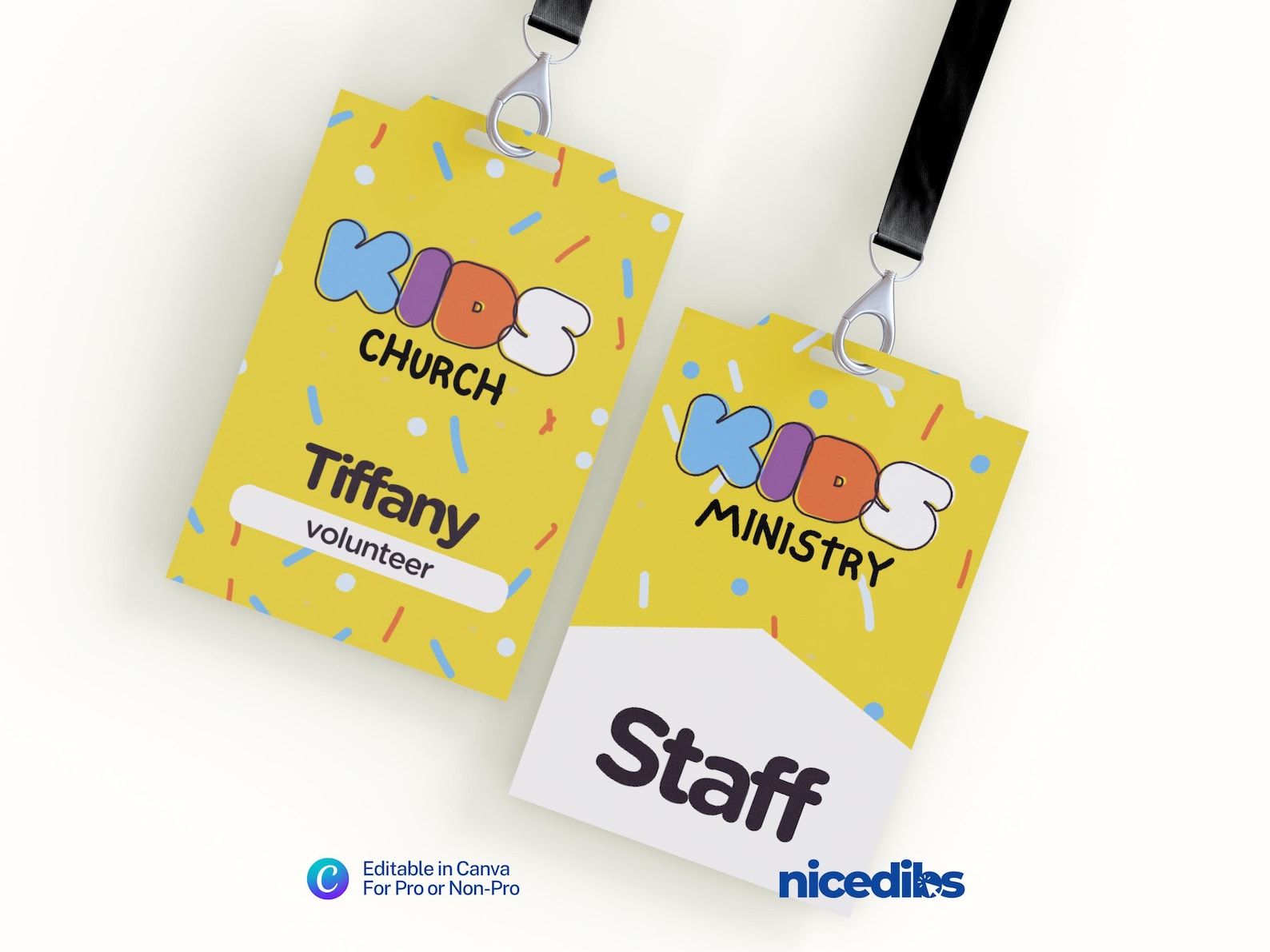 Kids Church Check-in Starter Kit Canva Templates: Kids Ministry & VBS ...