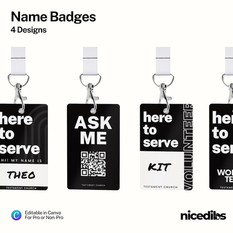 Welcome Badges - Etsy