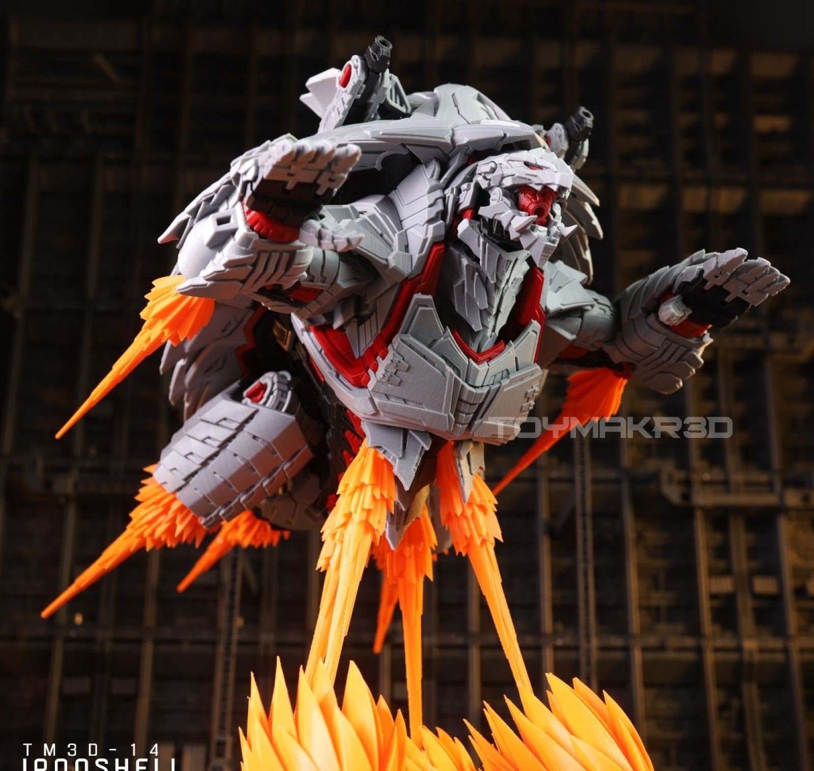 Mega Ironshell Gamera 3D Print - Etsy