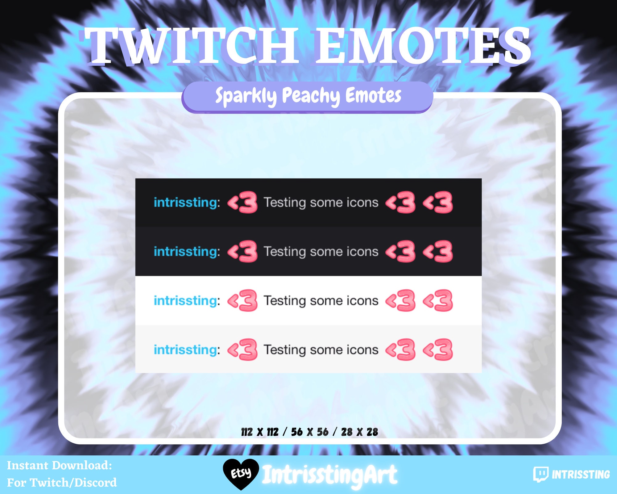 24 Pack of Sparkly Peachy Emotes, Text Emotes, Cute Emotes, Good Vibes ...