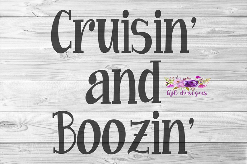Cruisin & Boozin Bachelorette SVG PNG JPG Cricut - Etsy