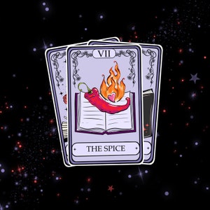 Bookish Themed Tarot Cards - Bookish Sticker Pack / Booktok / Book ...