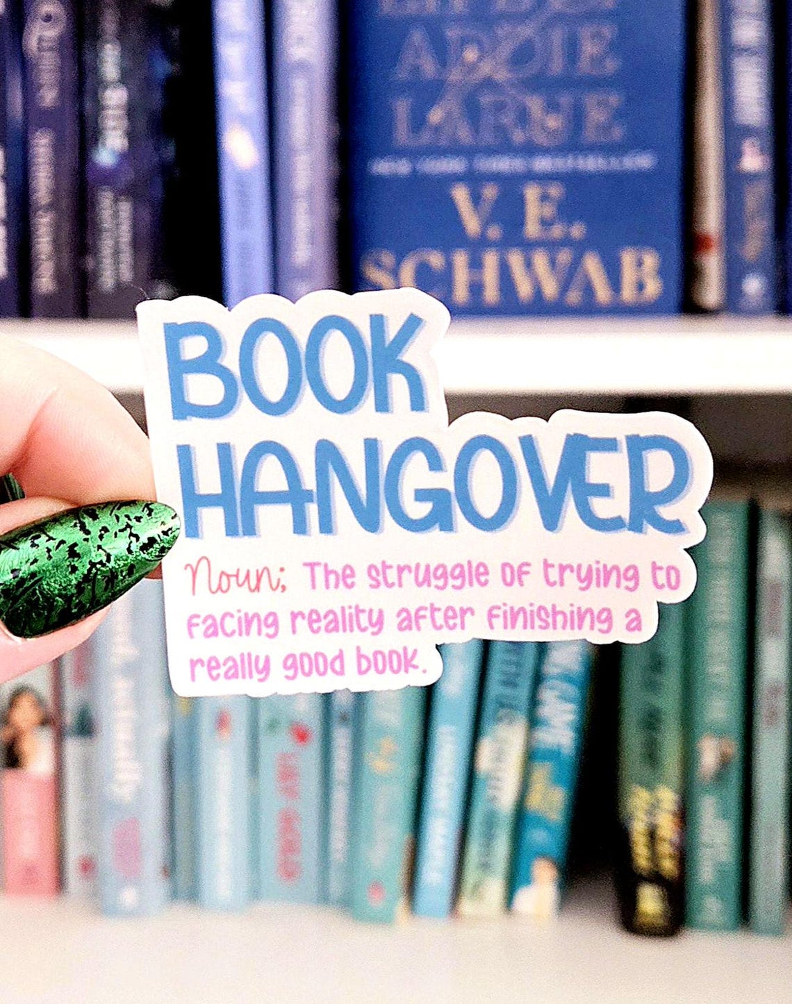 Book Hangover - Definition Sticker - Books | Reader | Booktok | Book ...