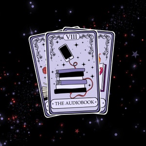 Bookish Themed Tarot Cards - Bookish Sticker Pack / Booktok / Book ...