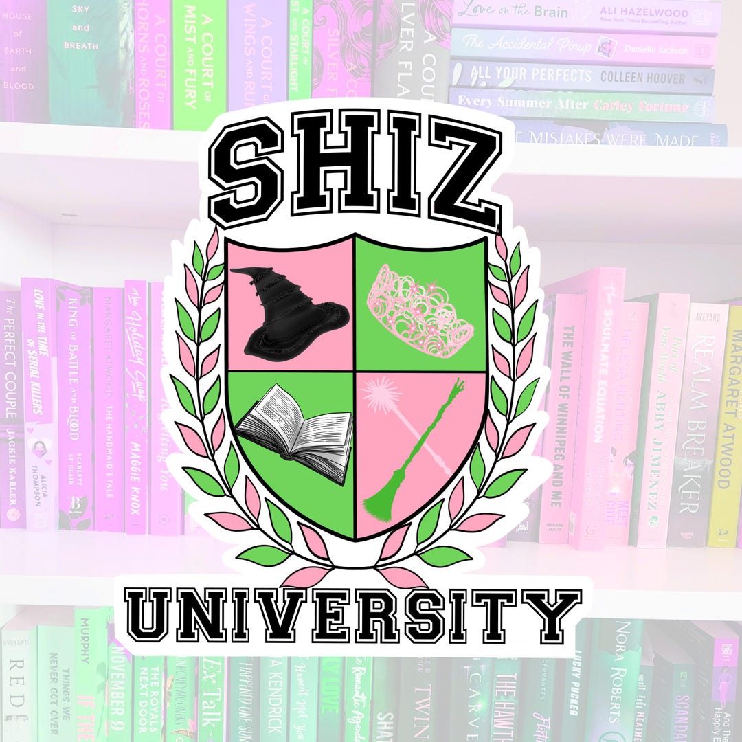 SHIZ - WICKED Inspired - Sticker | Books | Bookish Gifts | Reader ...