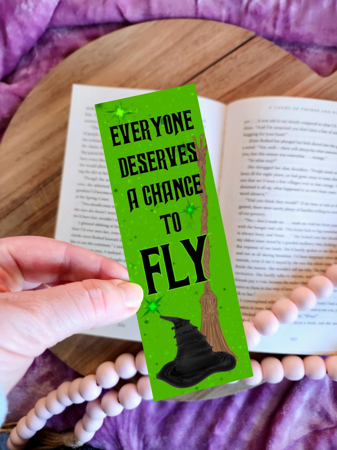 Everyone Deserves a Chance to Fly Bookmark | Bookish Merch | Wicked ...