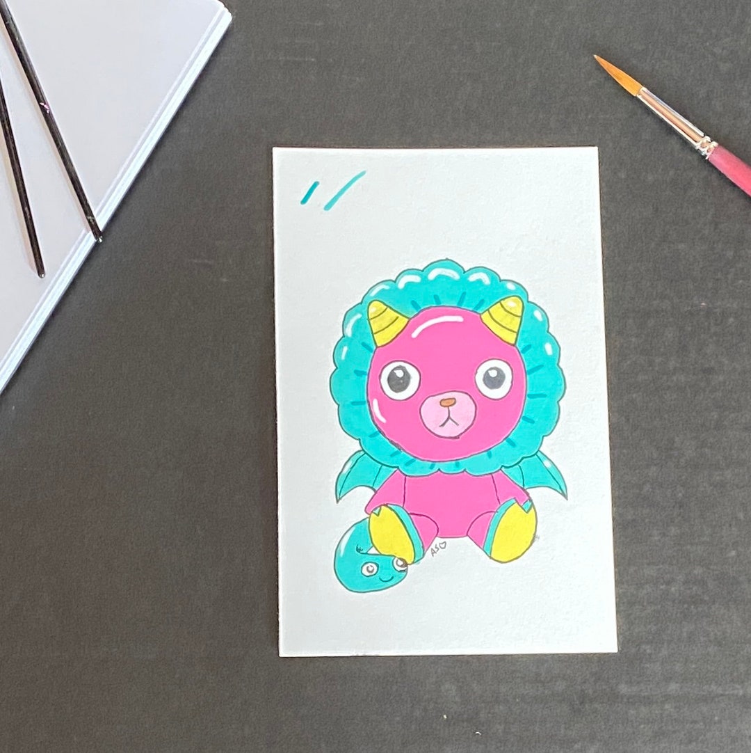Sidekick Mascot Inspired Fan Art | Anime Manga Character | Cute Hand ...