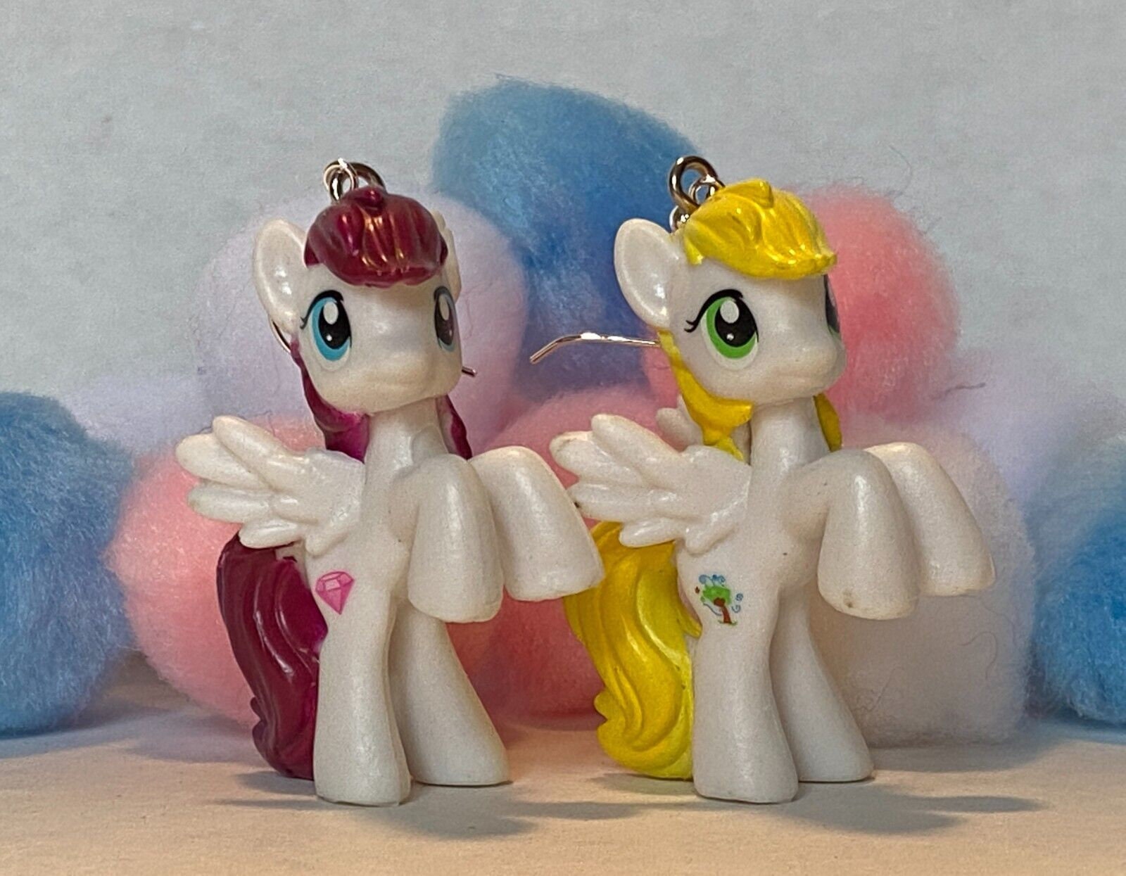 MLP Inspired Upcycled | Pegasi | My Little Pony | Figure Dangle Silver ...