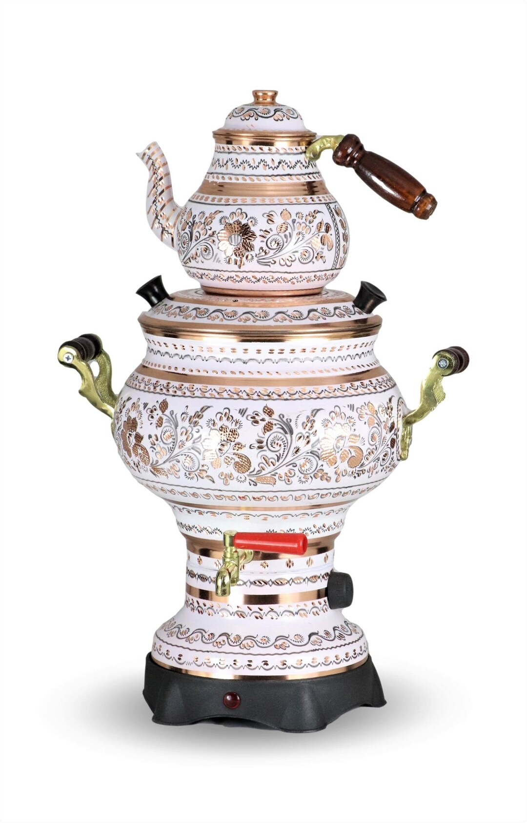 Copper Turkish Electric Samovar Semaver Tea Maker Turkish - Etsy