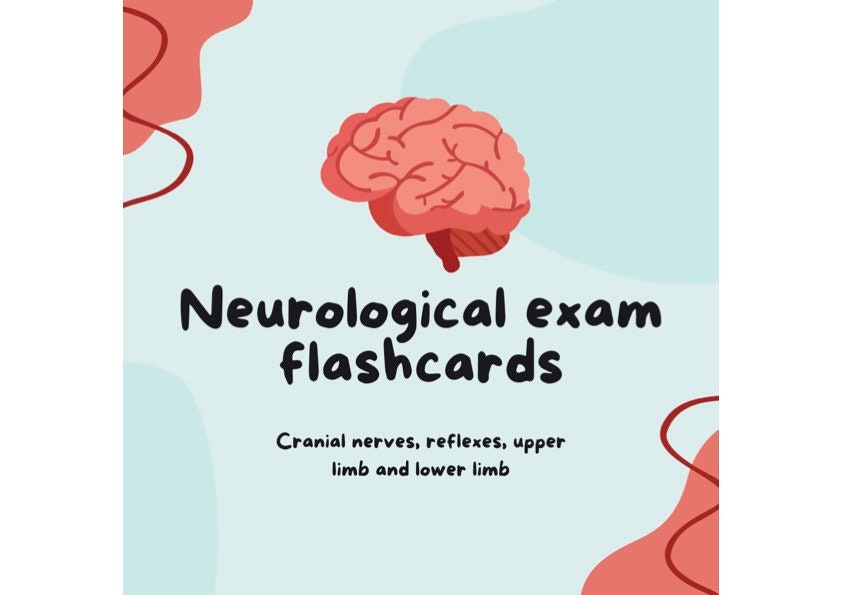 Neurological Examination Flashcards - Etsy