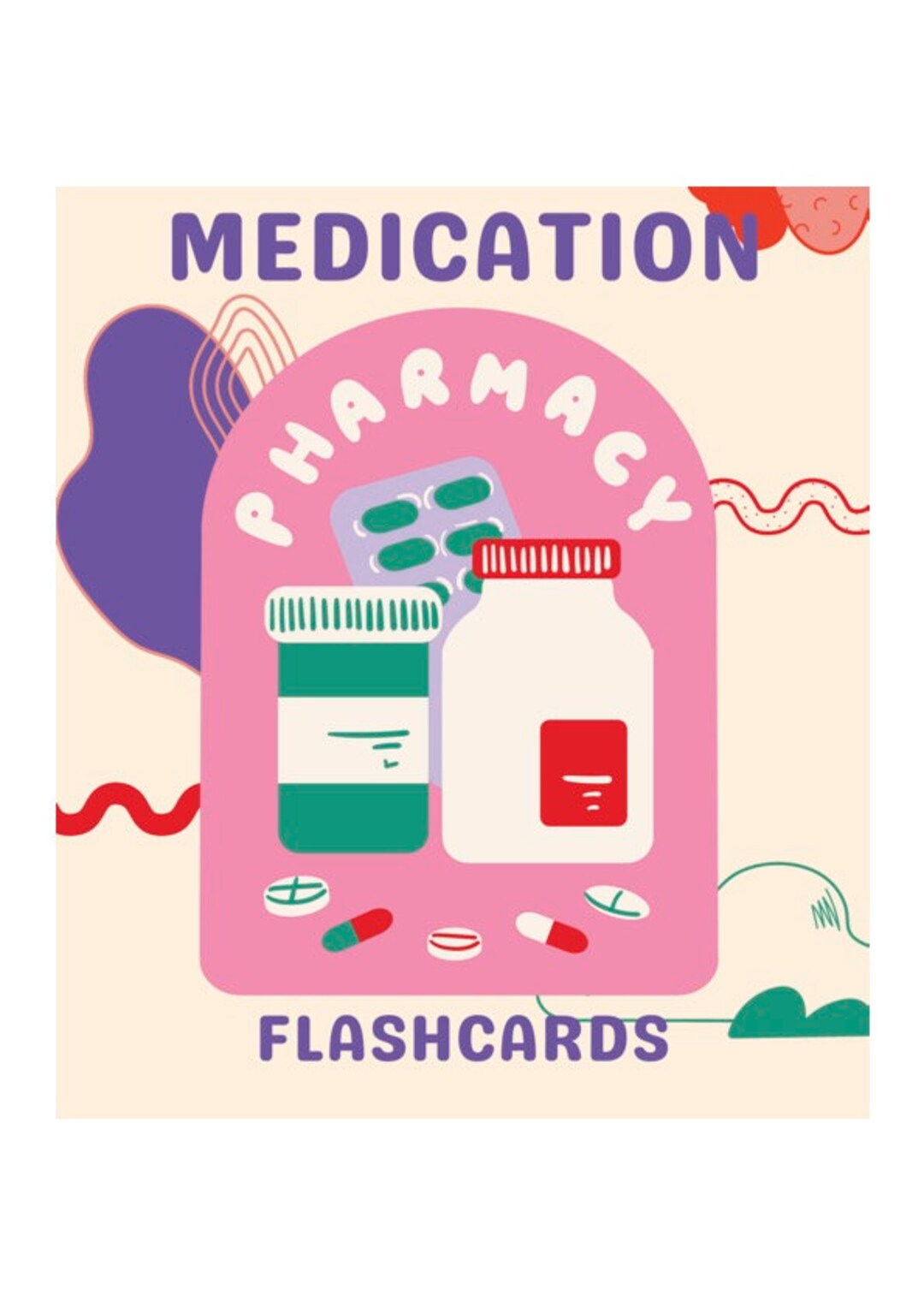 Medication Flashcards - Etsy