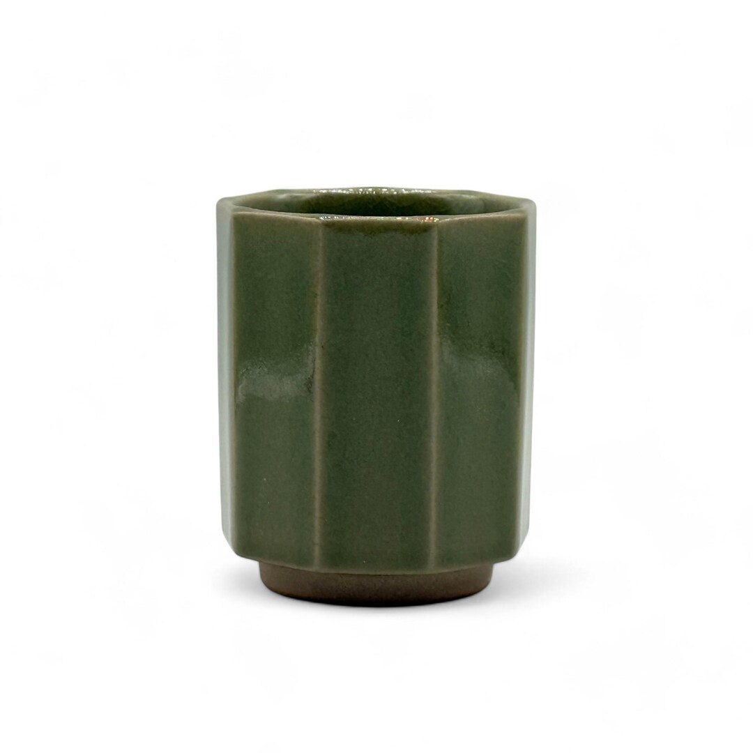 Japanese Koi Midori Green Celadon Handcrafted Yunomi 美濃焼 - Japanese ...