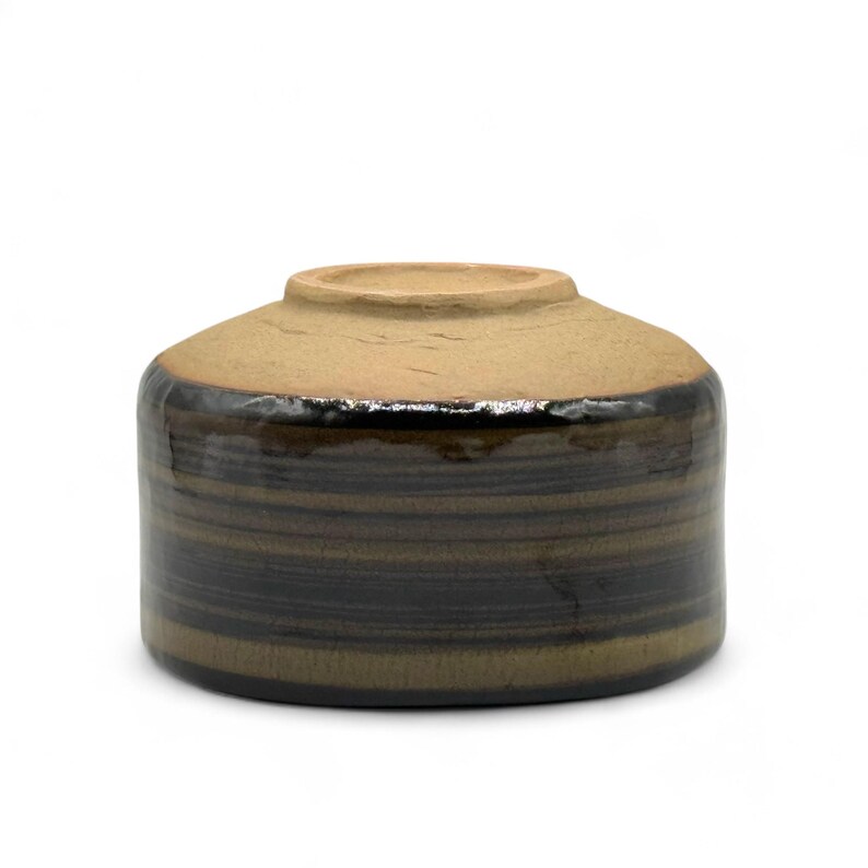 Japanese Kokuyu Glaze Brown Mino-yaki Handcrafted Matcha Chawan 美濃焼 ...