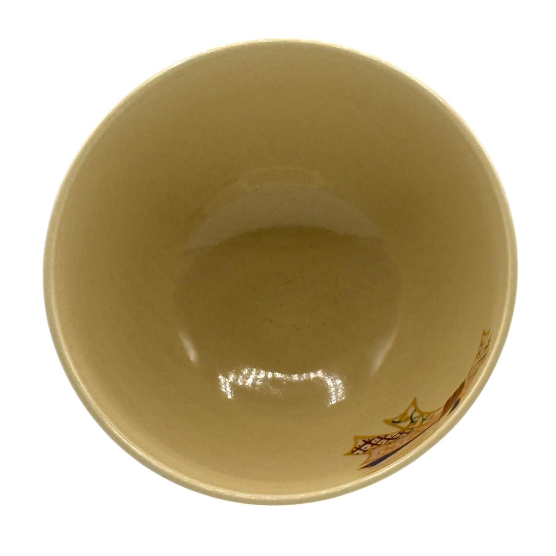 Japanese Ninsei Knot Beige White Mino-yaki Handcrafted Ido Matcha ...