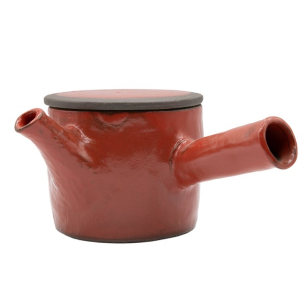 Red Teapot - Etsy