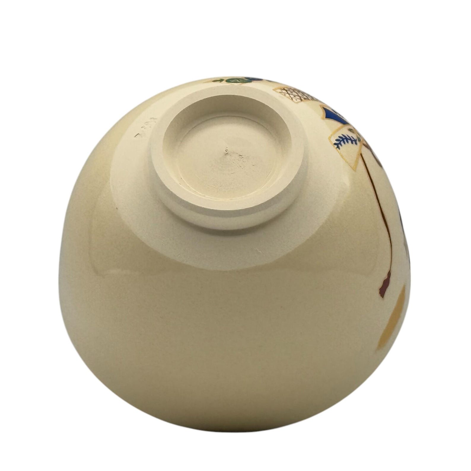 Japanese Ninsei Knot Beige White Mino-yaki Handcrafted Ido Matcha ...