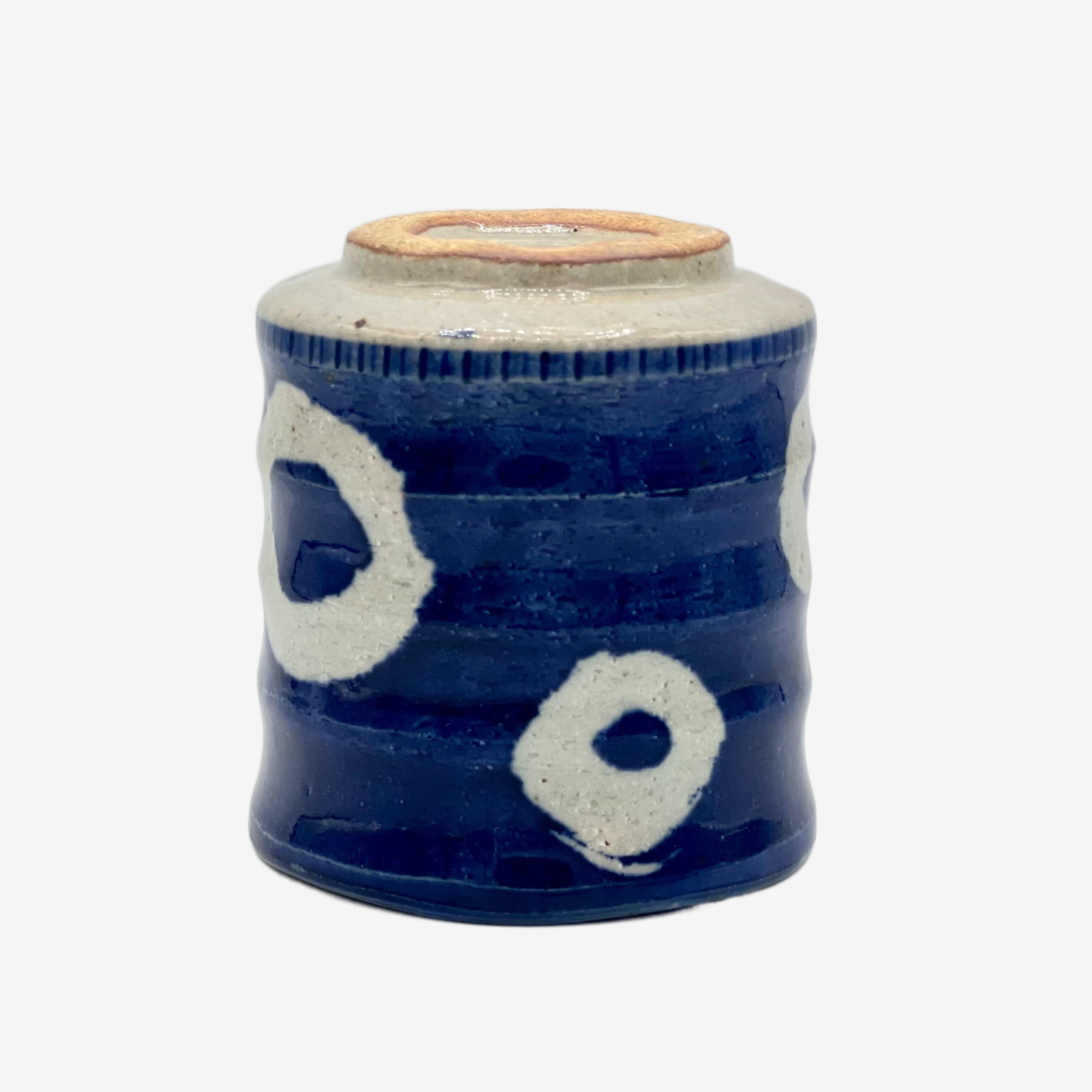 Japanese Handcrafted Marumon Blue Yunomi Japanese Teacup - Etsy