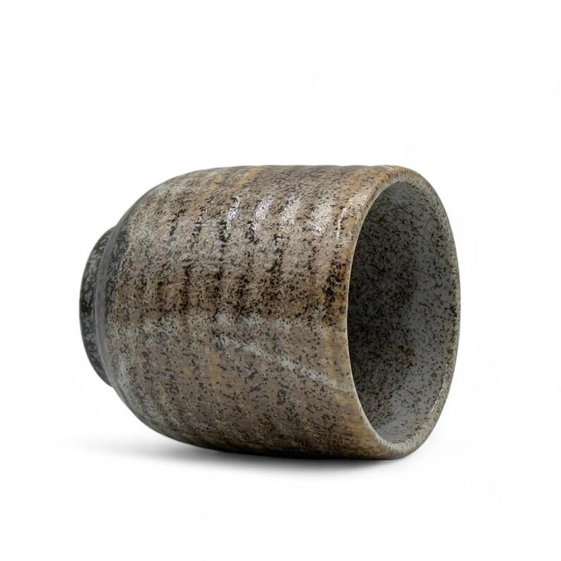 Japanese Nami Brown Mino-yaki Handcrafted Yunomi 美濃焼 - Japanese Teacup ...