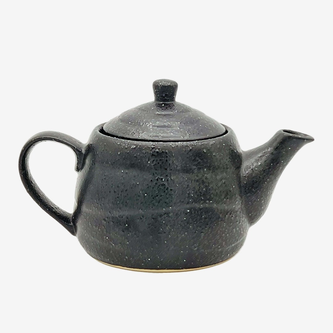 Japanese Kuro Kessho Black Tokoname-yaki Kyusu Japanese Teapot - Etsy UK