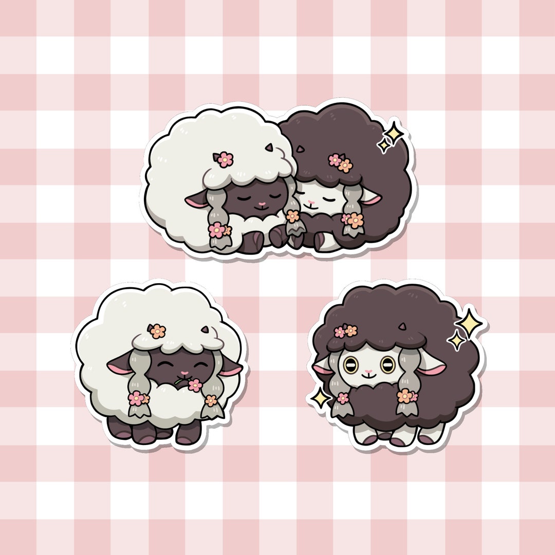Pokemon Wooloo Stickers - Etsy