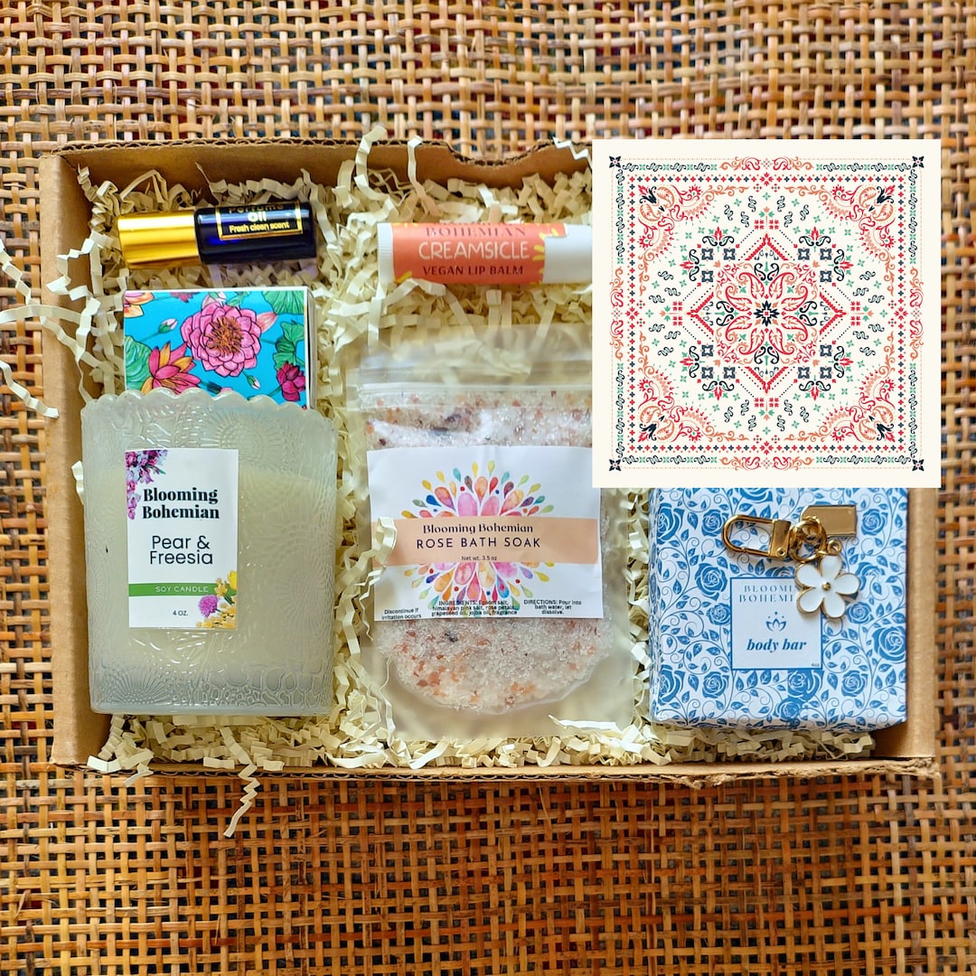 Self Care Gift Set, Gift Box, Spa Set, Pick Me up Gift, Personalized ...